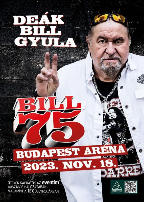 Deák Bill Gyula 75th Anniversary Concert | Rolling in Budapest